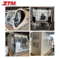 China ZTT156 Flattop Tower Crane 8t Capacity 65m Jib 1.3t Tip Load Inclined Ladder for sale