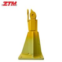 China ZTT136 Flat Top Tower Crane 8t Capacity 60m Jib 1.3t Tip Load Hoisting Equipment for sale
