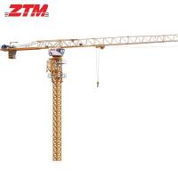 China ZTT86 Flattop Tower Crane 6t Capacity 56m Jib Length 1.2t Tip Load Hoisting Equipment for sale