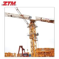 China ZTT86 Flattop Tower Crane 6t Capacity 56m Jib Length 1.2t Tip Load Hoisting Equipment for sale