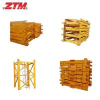 China ZTT86A Flat Top Tower Crane 6t Capacity 56m Jib 1t Tip Load Hoisting Equipment for sale