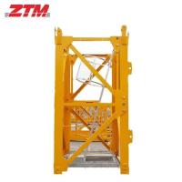 China ZTM ZTT136 Flat Top Tower Crane 6t Capacity 60m Jib 1.3t Tip Load CE ISO9001 for sale