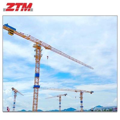 China ZTT226B Flattop Tower Crane 10t Capacity 70m Jib 1.5t Tip Load Hoisting Equipment for sale