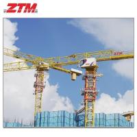 China ZTT256 Flattop Tower Crane 12t Capacity 70m Jib 2.3t Tip Load Hoisting Equipment for sale