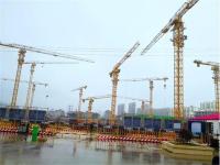 China ZTT336 Flattop Tower Crane 18t Capacity 75m Jib Length 2.7t Tip Load Hoisting Equipment for sale