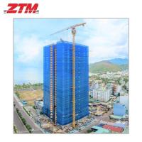 China ZTT366 Flattop Tower Crane 16t Capacity 75m Jib Length 3t Tip Load Construction Hoist for sale