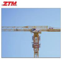 China ZTT396 Flattop Tower Crane 16t Capacity 75m Jib Length 3.5t Tip Load High Quality for sale