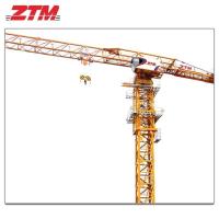 China ZTT616 Flattop Tower Crane 32t Capacity 80m Jib 4.1t Tip Load Construction Hoist for sale