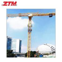 China ZTT616 Flattop Tower Crane 32t Capacity 80m Jib 4.1t Tip Load Construction Hoist for sale