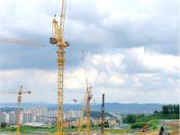 China ZTL146 Luffing Tower Crane 8t Capacity 50m Jib Length 1.3t Tip Load Hoisting Equipment for sale