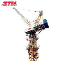 China ZTL186 Luffing Tower Crane 8t Capacity 50m Jib Length 1.8t Tip Load for sale