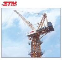 China ZTL286A Luffing Tower Crane 14t Capacity 55m Jib 2.2t Tip Load Hoisting Equipment for sale