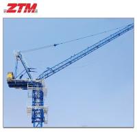 China ZTL286A Luffing Tower Crane 14t Capacity 55m Jib 2.2t Tip Load Hoisting Equipment for sale