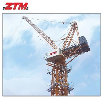 China ZTL286 Luffing Tower Crane 16t Capacity 55m Jib Length 2.2t Tip Load for sale