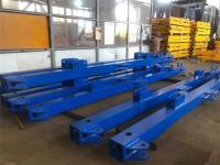 China Zoomlion TC8039-25 Tower Crane Mast Section 2.5x2.5x5.7m Q235B Steel for sale