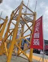 China Zoomlion TC8039-25 Tower Crane Mast Section 2.5x2.5x5.7m Q235B Steel for sale