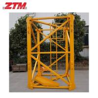 China Zoomlion Tower Crane Mast Section 1.8m x 1.8m x 2.8m Q345B Steel for sale