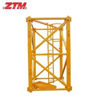China Zoomlion 6012 Tower Crane Mast Section 1.6x1.6x2.8m Q345B Steel for sale