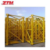 China Zoomlion 6012 Tower Crane Mast Section 1.6x1.6x2.8m Q345B Steel for sale