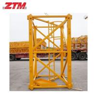 China Zoomlion 6012 Tower Crane Mast Section 1.6x1.6x2.8m Q345B Steel for sale