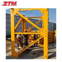 China L68B1 Tower Crane Mast Section 2x2x3m Q345B Steel 1935kg Pin Connection for sale
