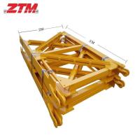 China L68B1 Tower Crane Mast Section 2x2x3m Q345B Steel 1935kg Pin Connection for sale