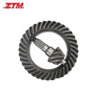 China Tower Crane Bevel Gear With Hub Crane Electrical Parts for sale