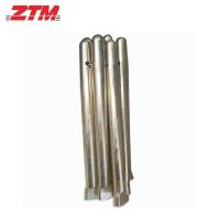 China Tower Crane Mast Section Lock Pin D20x250mm 45# Steel Anodized for L46 Chip Mast for sale