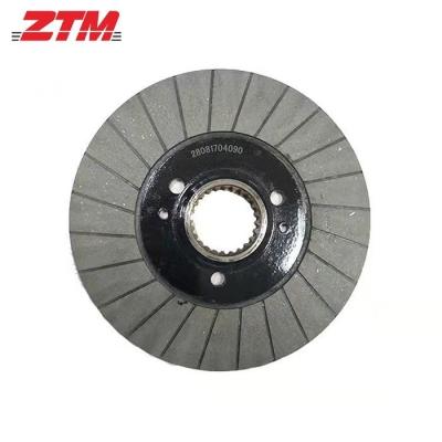 China Tower Crane Brake Pads 280mm 24 Teeth for Yibin Motor Wear Resistant Copper Alloy for sale