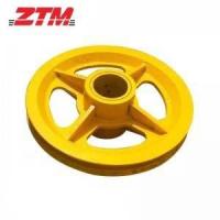 China Tower Crane Steel Wire Rope Pulley 580mm 510mm 490mm 415mm for sale
