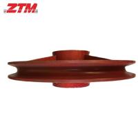 China Tower Crane Steel Wire Rope Pulley 580mm 510mm 490mm 415mm for sale