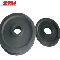 China Tower Crane Nylon Pulley 415mm High Precision Wear Resistant Steel Wire Rope Pulley for sale