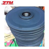 China Tower Crane Nylon Pulley 415mm High Precision Wear Resistant Steel Wire Rope Pulley for sale