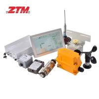 China Tower Crane Anti Collision System 10 Inch LCD Touch Screen AC220V for sale