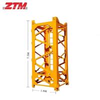 China L46A1 Tower Crane Basic Section Q345B Q235B 1.6m x 1.6m x 7.5m for sale