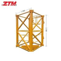 China Liebherr Tower Crane Mast Section 154HC 1.8m x 1.8m x 2.5m Q345B for sale