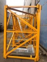 China Liebherr Tower Crane Mast Section 290HC 2.3x2.3m 4.14m Q345B Steel for sale