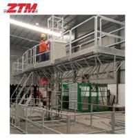China Galvanized Single Mast Construction Lifting Platform 2300kg 150m Height for sale