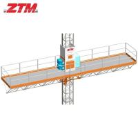 China Galvanized Single Mast Construction Lifting Platform 2300kg 150m Height for sale