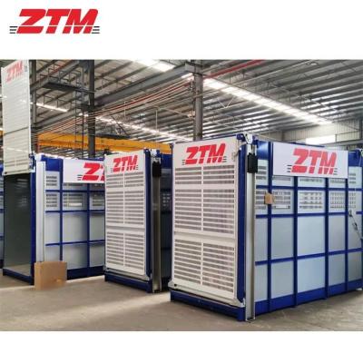 China Medium Speed Construction Hoist SC200 3200kg 96m/min 450m Height for sale