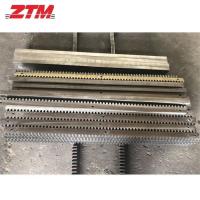 China 60# Steel Passenger Hoist Gear Rack High Precision for sale