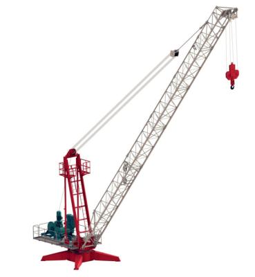 China ZTD24 Derrick Crane 8t Capacity 24m Jib Length Hoisting Equipment for Construction for sale