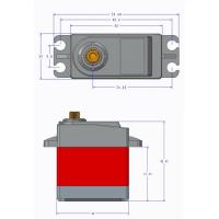 China TIANKONGRC TD-8130MG 4.8V - 8.4V 180 Degrees 30KG Digital Metal Gear Waterproof Servo Motor For RC Models, Robots for sale