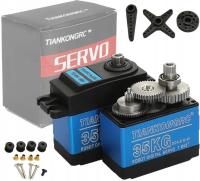 China TIANKONGRC TD-6635MG 35KG  4.8-8.4V Metal Gear Digital Servo Motor for RC Robot Smart Car for sale
