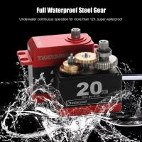 China TIANKONGRC TD-9420MG 20KG  Waterproof Servo High Torque Motor Digital Servo Underwater RC Servo for RC Car Robot Helicopter for sale