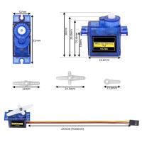 China TIANKONGRC SG90 9g Micro Servo Motor For Rc Car Airplane Robot for sale