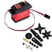 China TIANKONGRC TD-8120MG 20KG  4.8-7.4V Digital Servo 360 Degree Waterproof Large Torque Metal Gear for DIY Robot Robotic Arm RC Model PWM 500μs-2500μs for sale