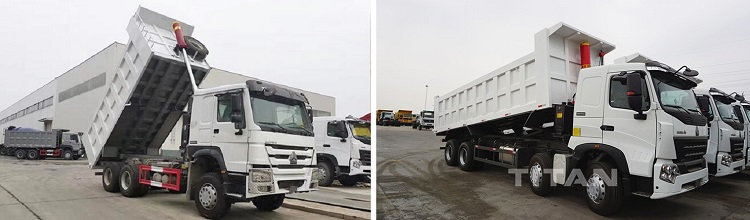 Different Types of Dump Tipper Truck Trailer for Africa