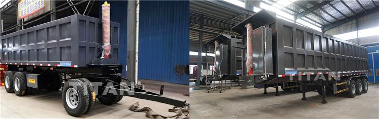 Different Types of Dump Tipper Truck Trailer for Africa