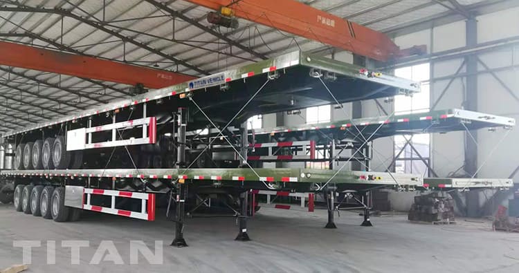 5 Axle Flatbed Trailer for Sale in Burundi